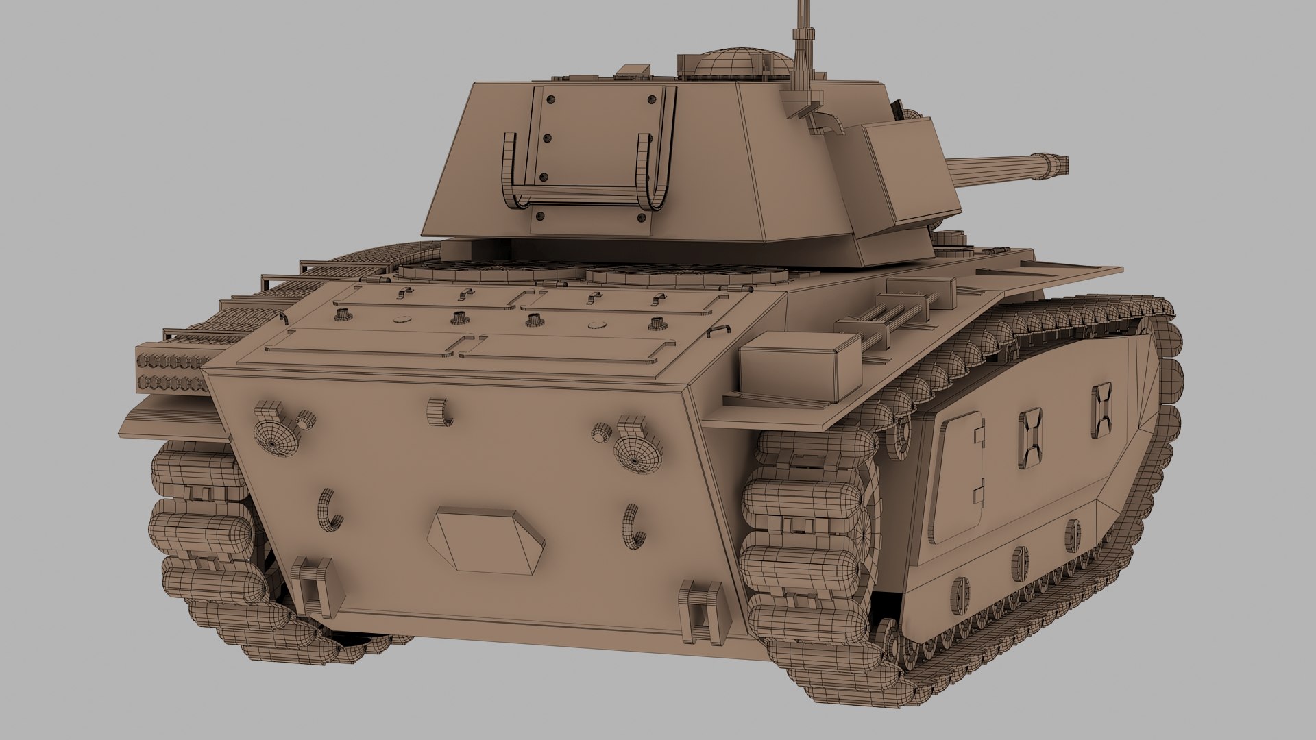ARL 44 Heavy Tank 3D Model - TurboSquid 1715492
