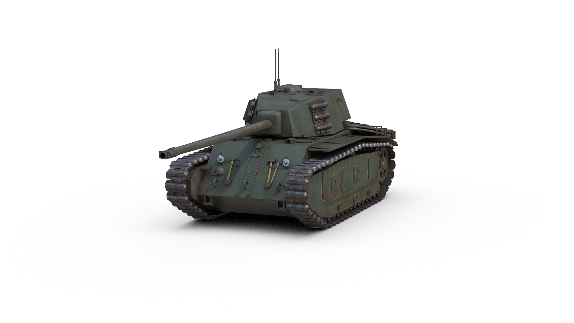ARL 44 Heavy Tank 3D Model - TurboSquid 1715492