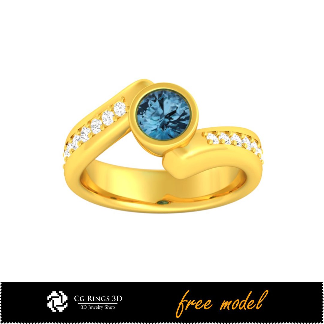 Free ring cad fre 3D model - TurboSquid 1213165