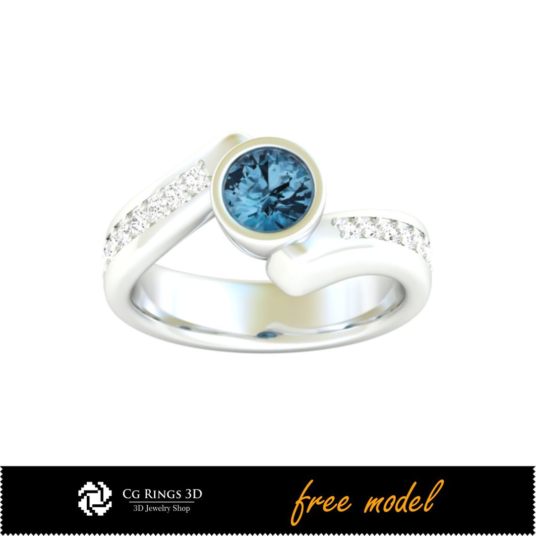 Free ring cad fre 3D model - TurboSquid 1213165
