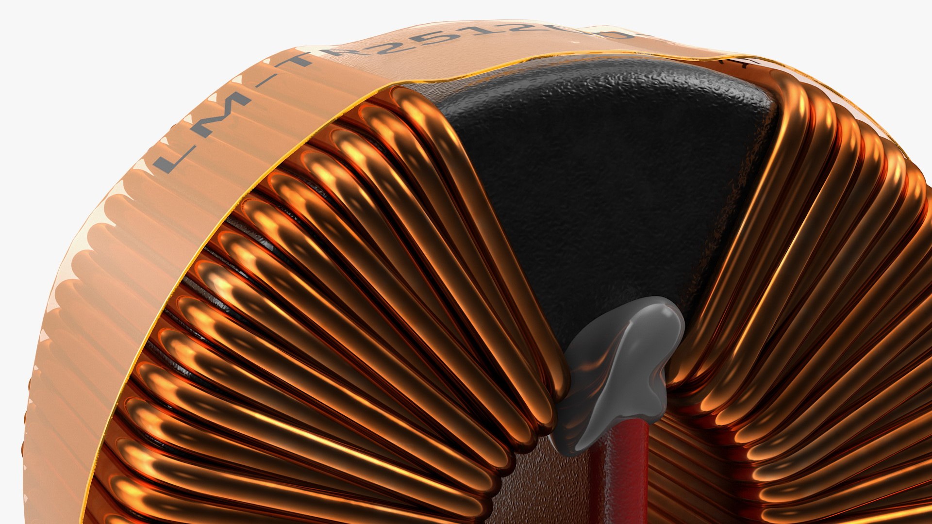 3D common mode choke filter model - TurboSquid 1664959