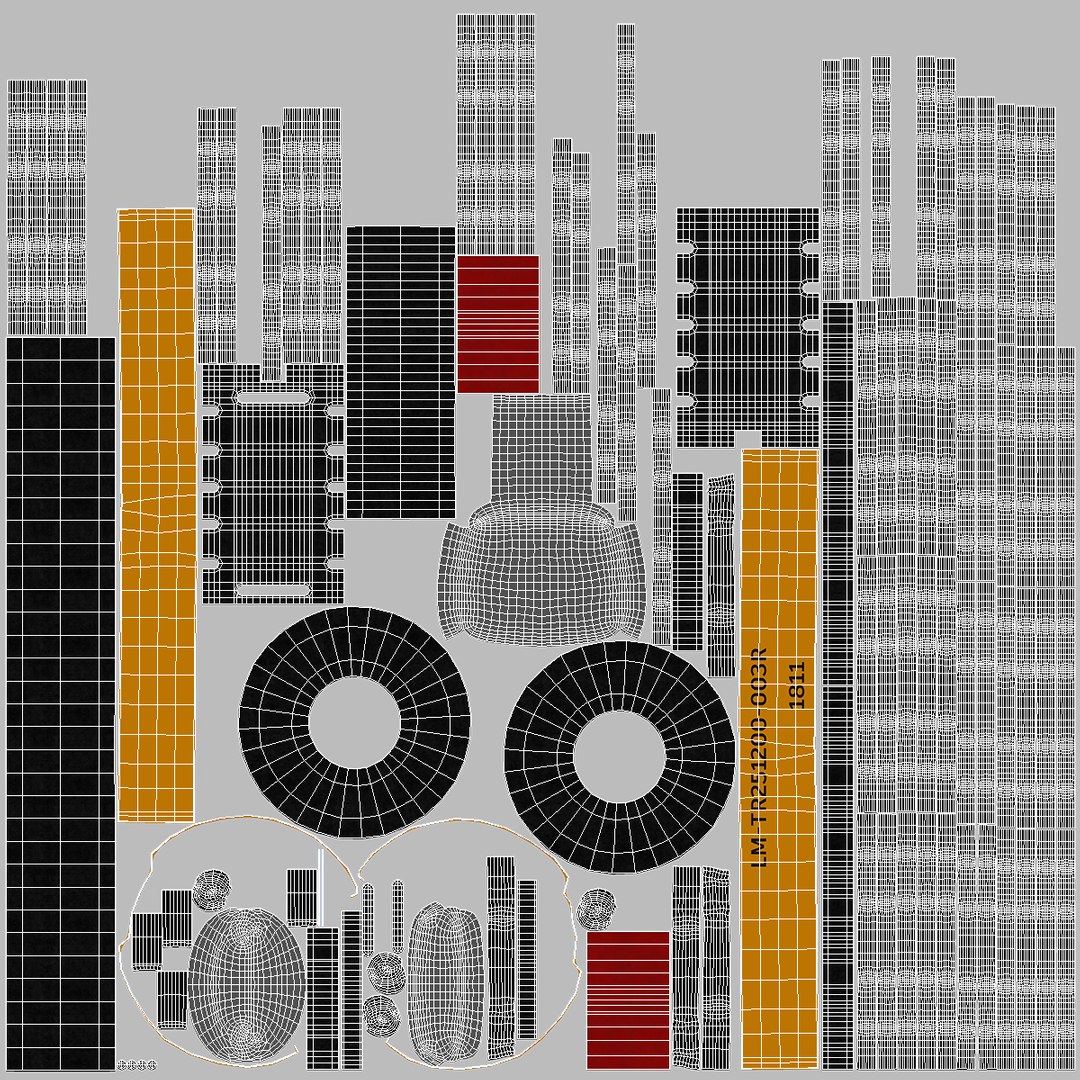 3D common mode choke filter model - TurboSquid 1664959