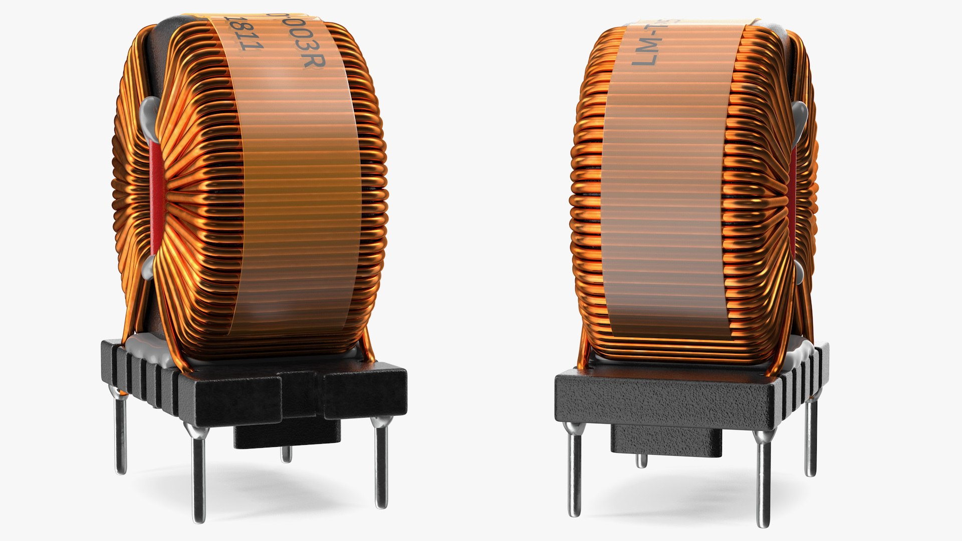 3D Common Mode Choke Filter Model - TurboSquid 1664959