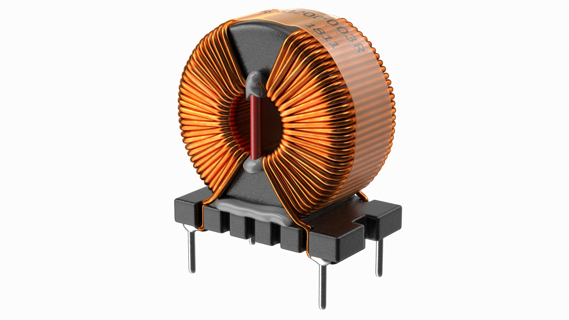 3D Common Mode Choke Filter Model - TurboSquid 1664959