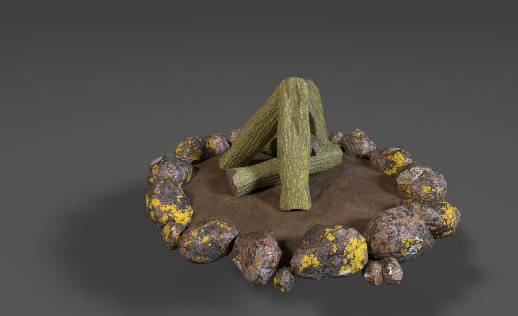 Campfire Camp 3D Model - TurboSquid 1397623