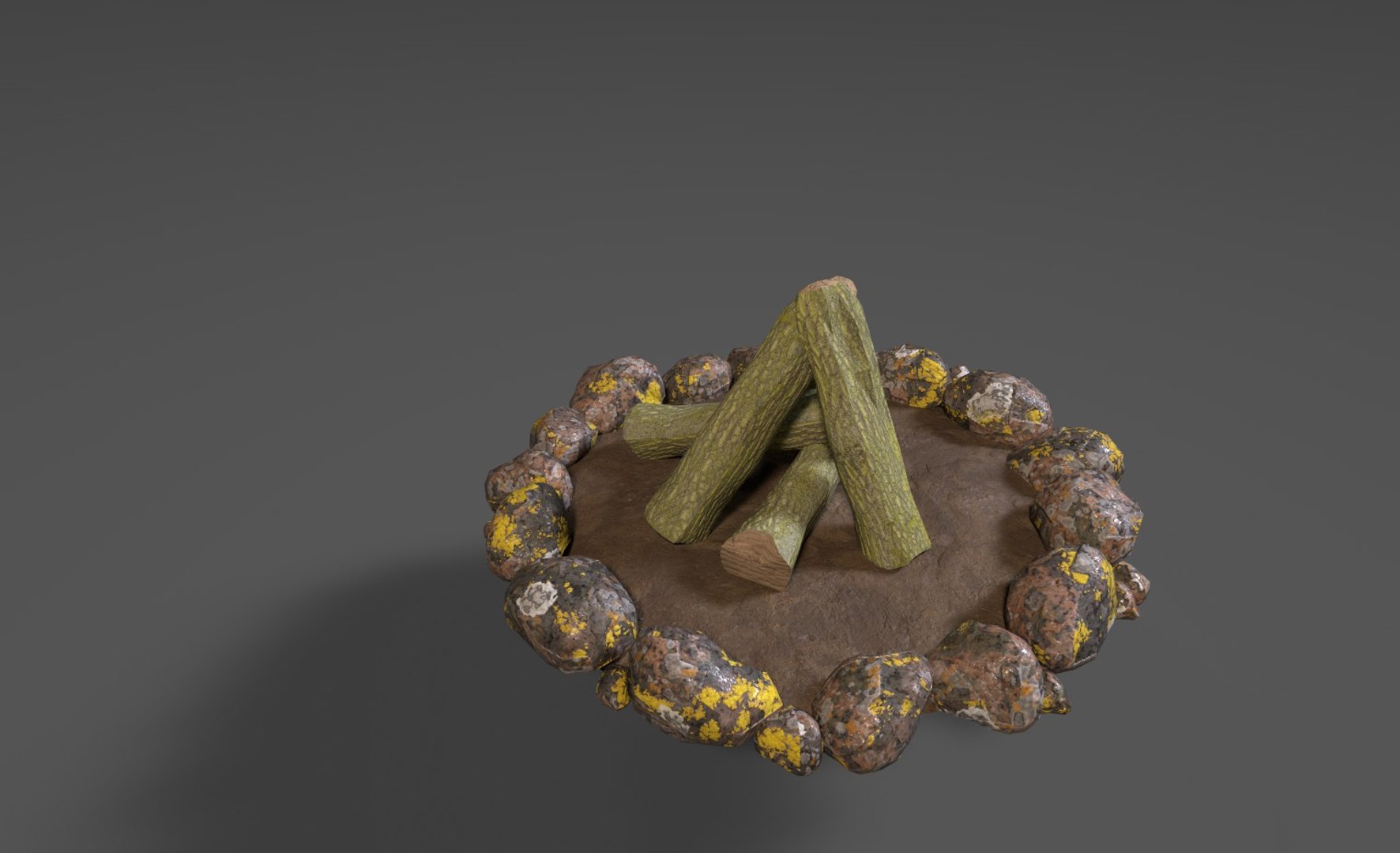 Campfire Camp 3D Model - TurboSquid 1397623