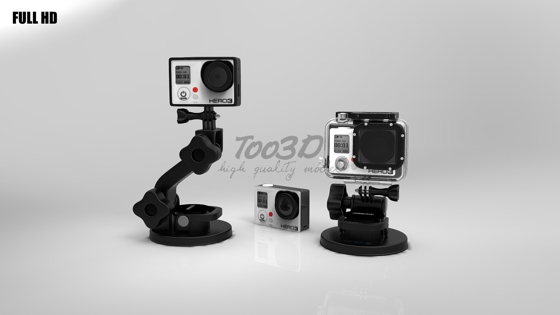 Gopro 3 Waterproof 3d Max