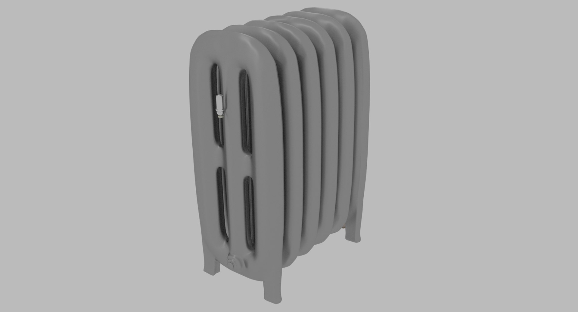 3d Traditional Steam Radiator Model