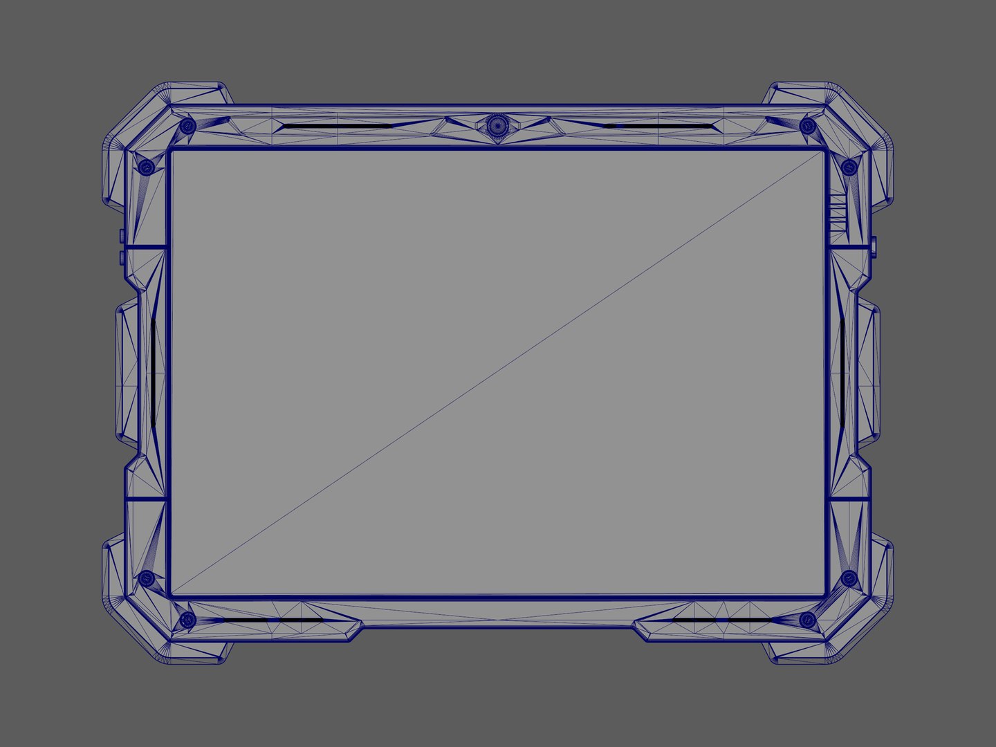 Cyber Scifi Tablet Model - TurboSquid 2011918