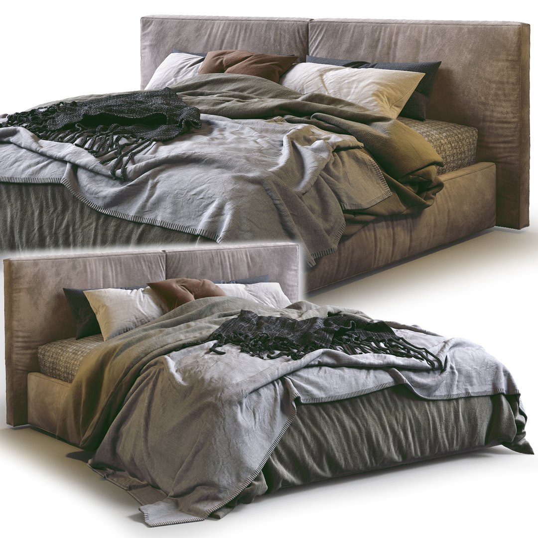 3D flexteam bed miller model - TurboSquid 1637132