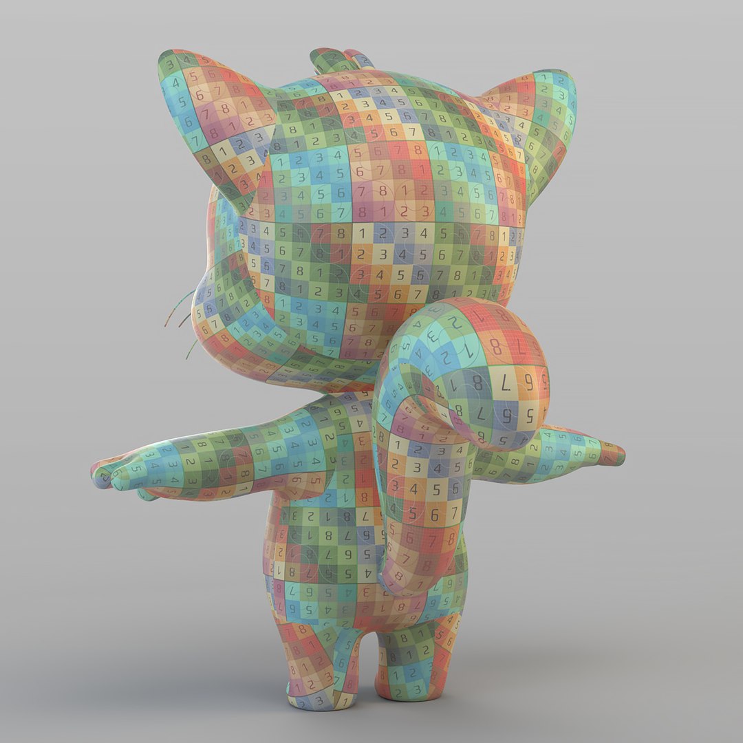 3D Biped Cat Model - TurboSquid 1606909