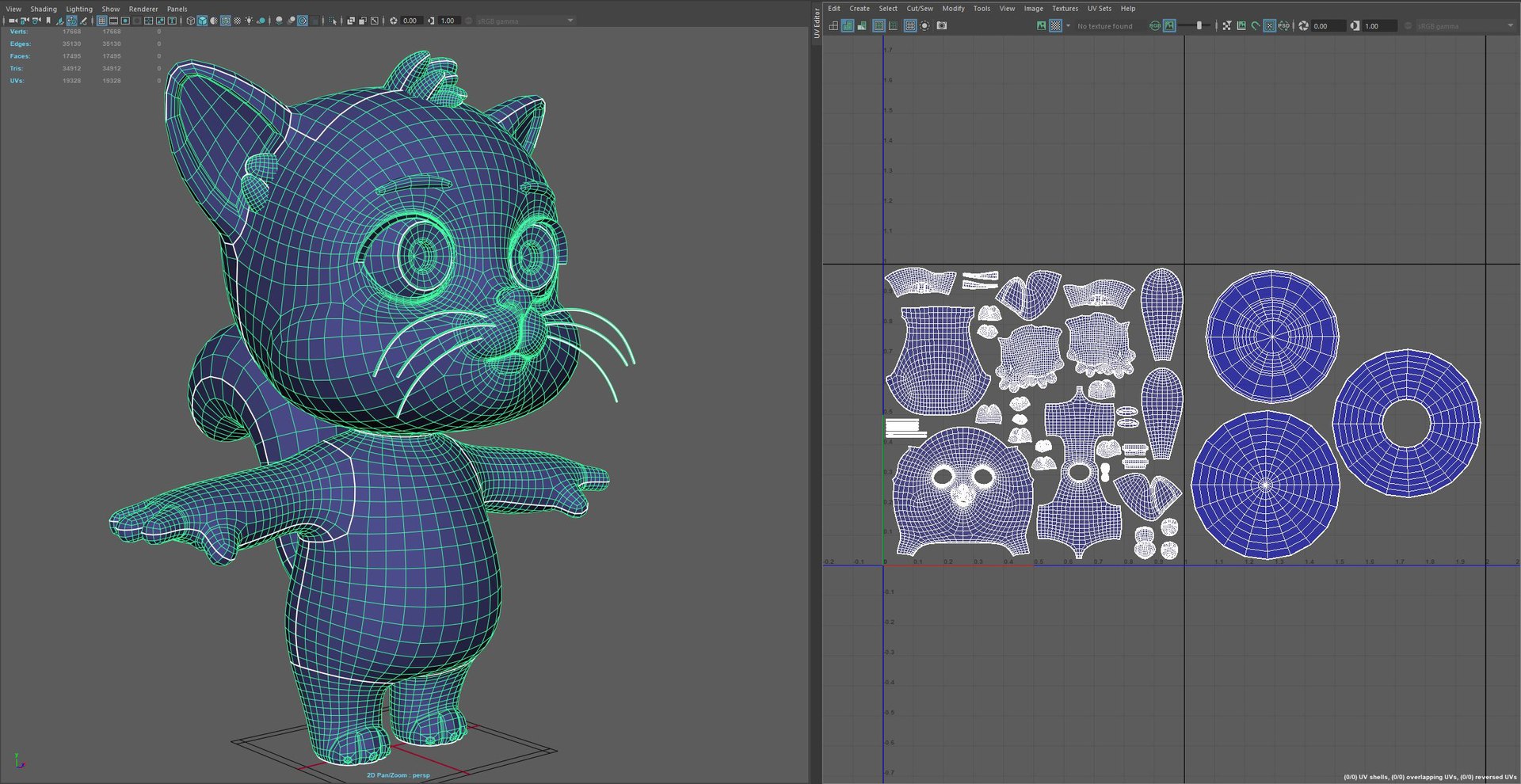 3D Biped Cat Model - TurboSquid 1606909