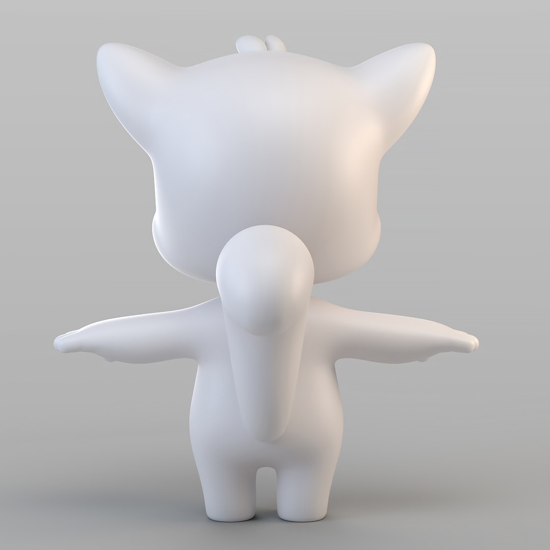 3D Biped Cat Model - TurboSquid 1606909