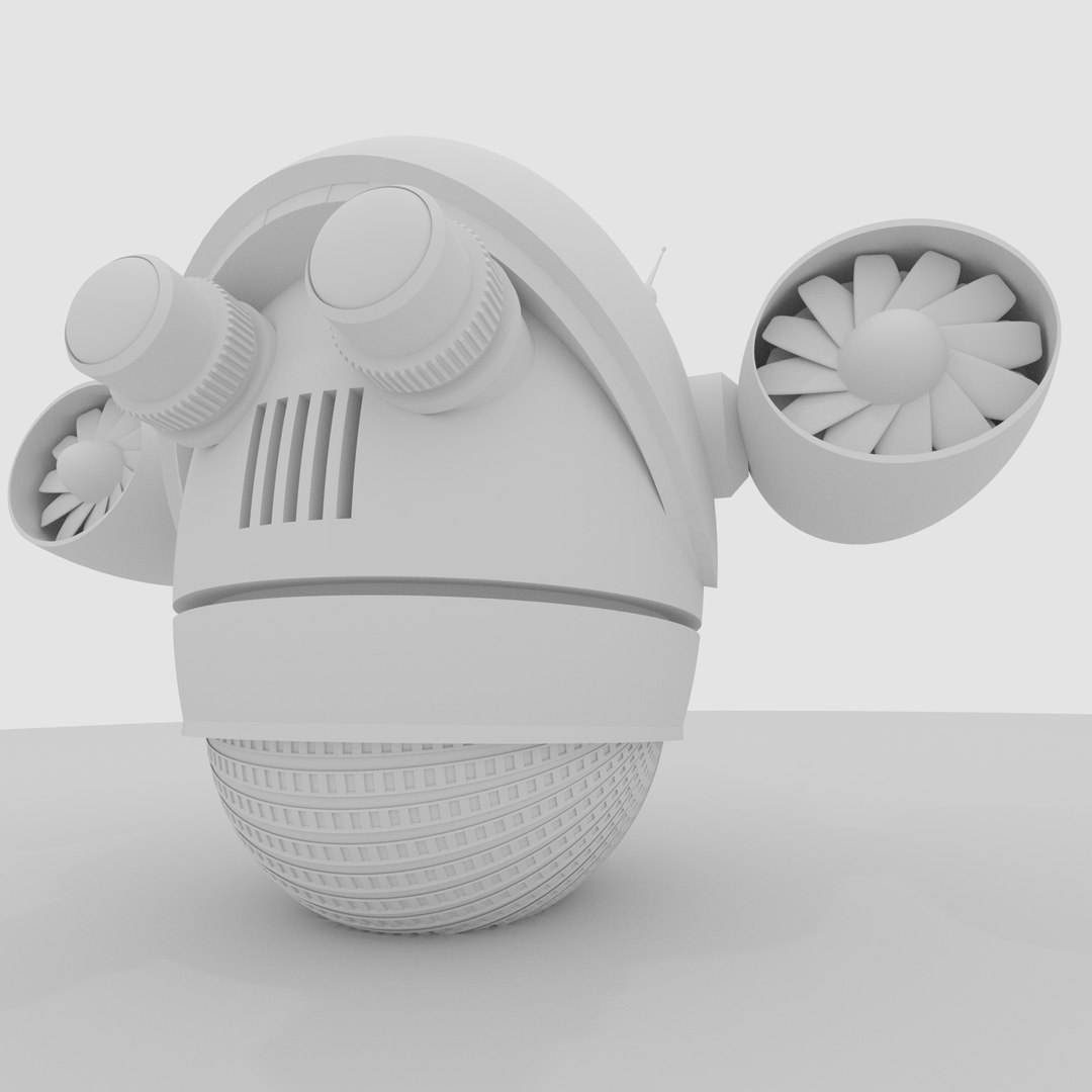 Robot Mini Bot 3D Model - TurboSquid 1335947