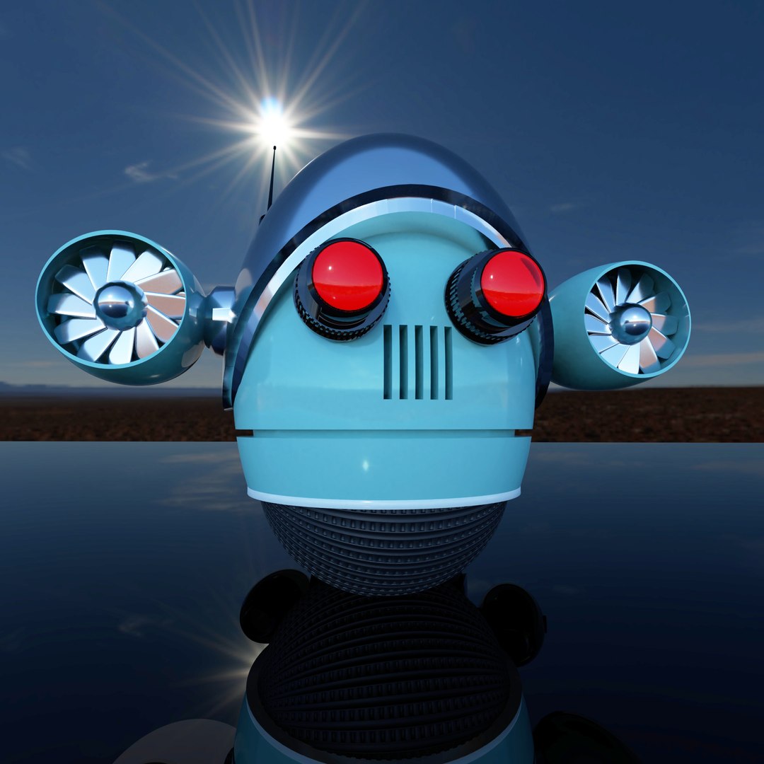 Robot Mini Bot 3D Model - TurboSquid 1335947