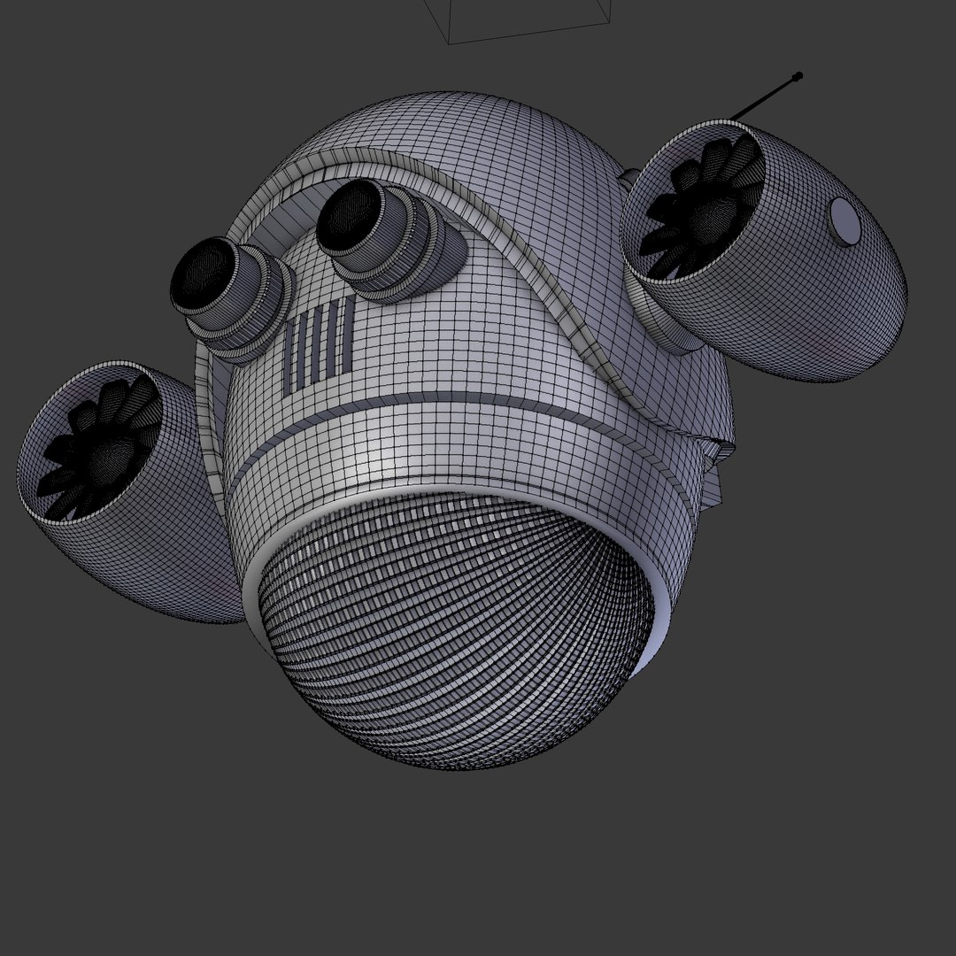 Robot Mini Bot 3D Model - TurboSquid 1335947