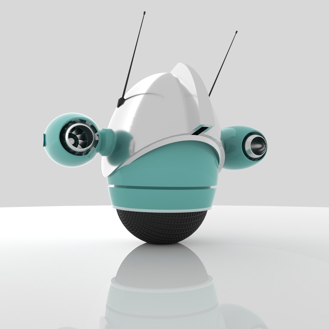 Robot Mini Bot 3D Model - TurboSquid 1335947