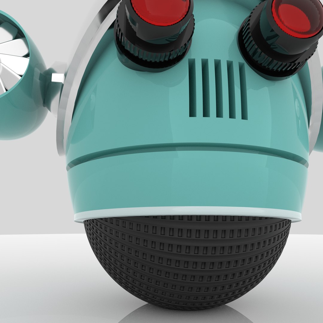 Robot Mini Bot 3D Model - TurboSquid 1335947