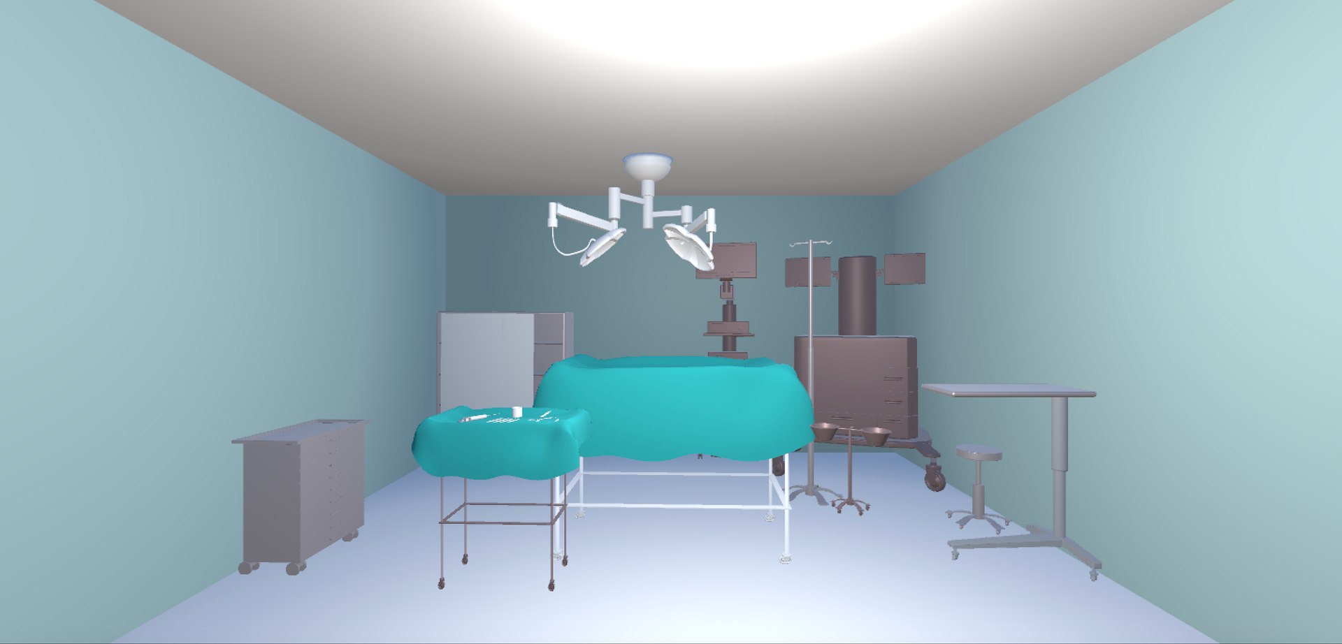 Advanced Surgery Room 3D Model - TurboSquid 2457552