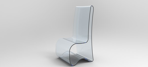 designed chair 3d model