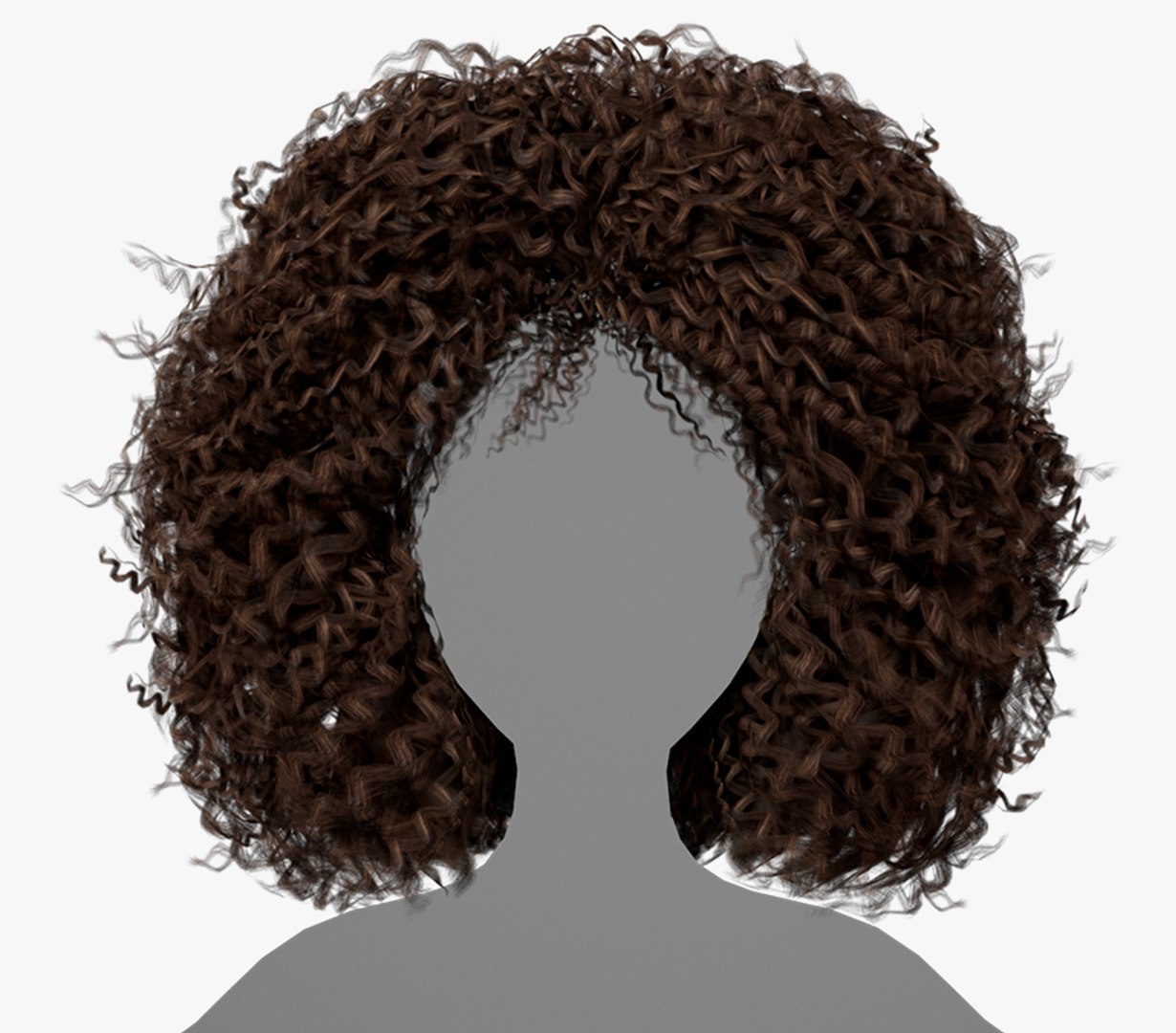 Female Hair Cards Style 9 - Wild Loose3Dモデル - TurboSquid 1983468