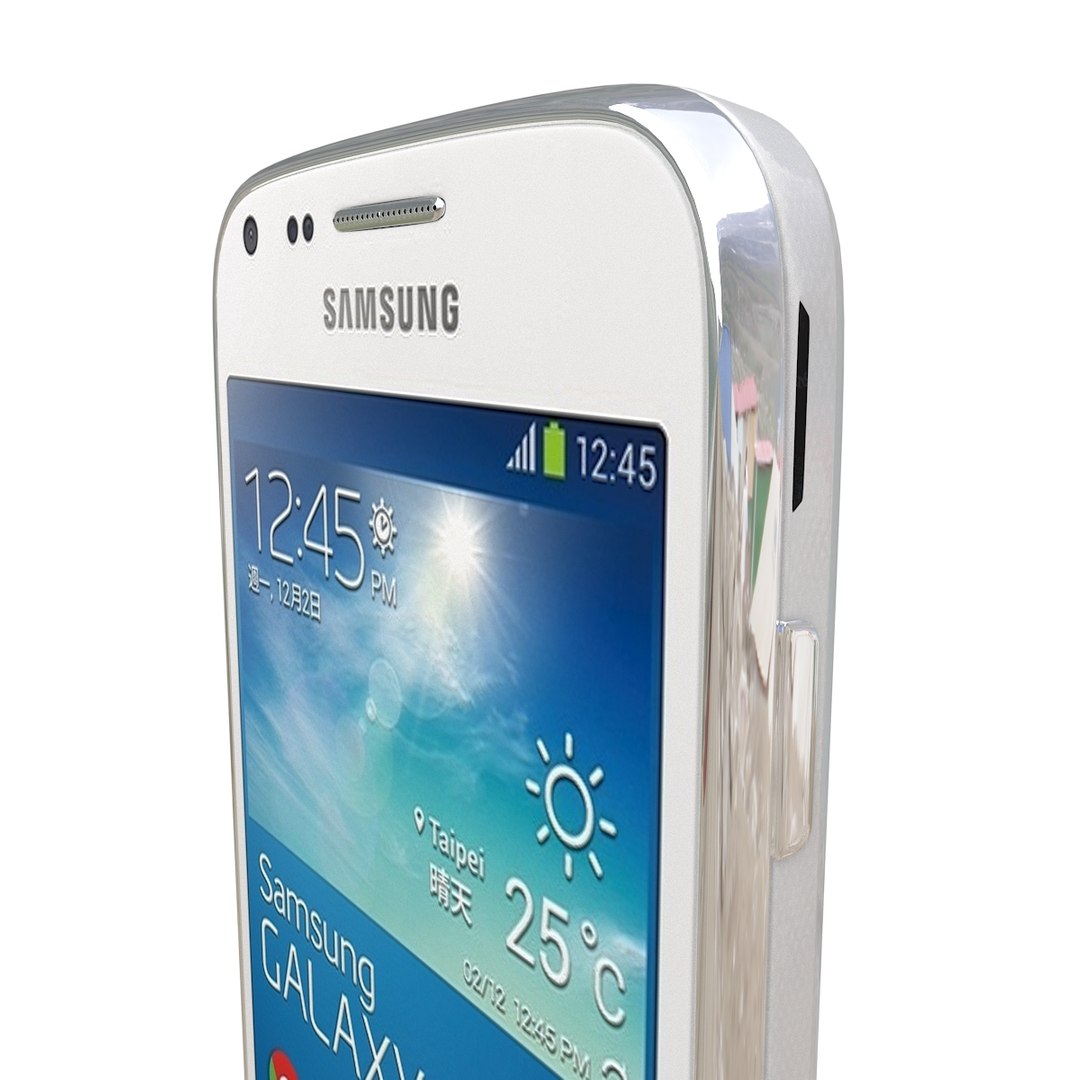 samsung galaxy star 2 3d model