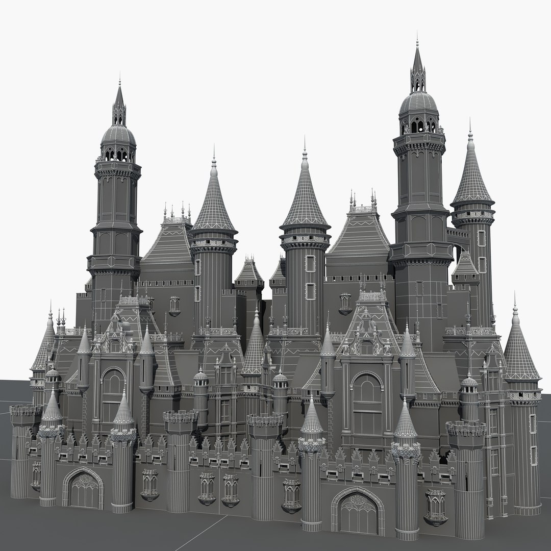 Castle 1 Model - TurboSquid 2128787