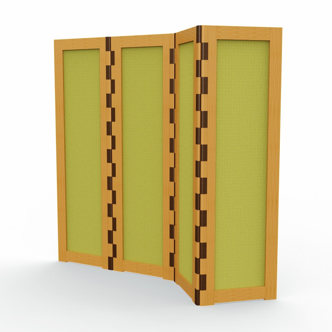 Historic paravan 3D model - TurboSquid 1342495