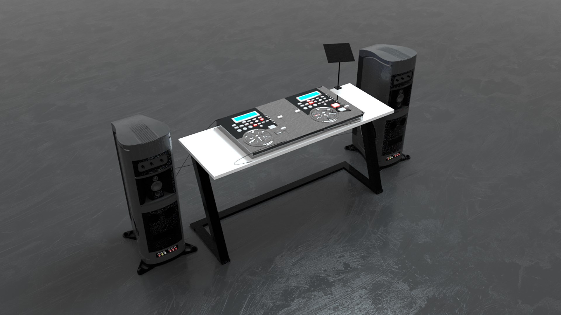 DJ BOOTH 3D Model 3D - TurboSquid 1892375