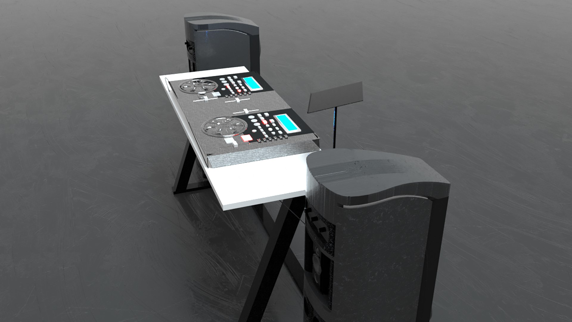 DJ BOOTH 3D Model 3D - TurboSquid 1892375