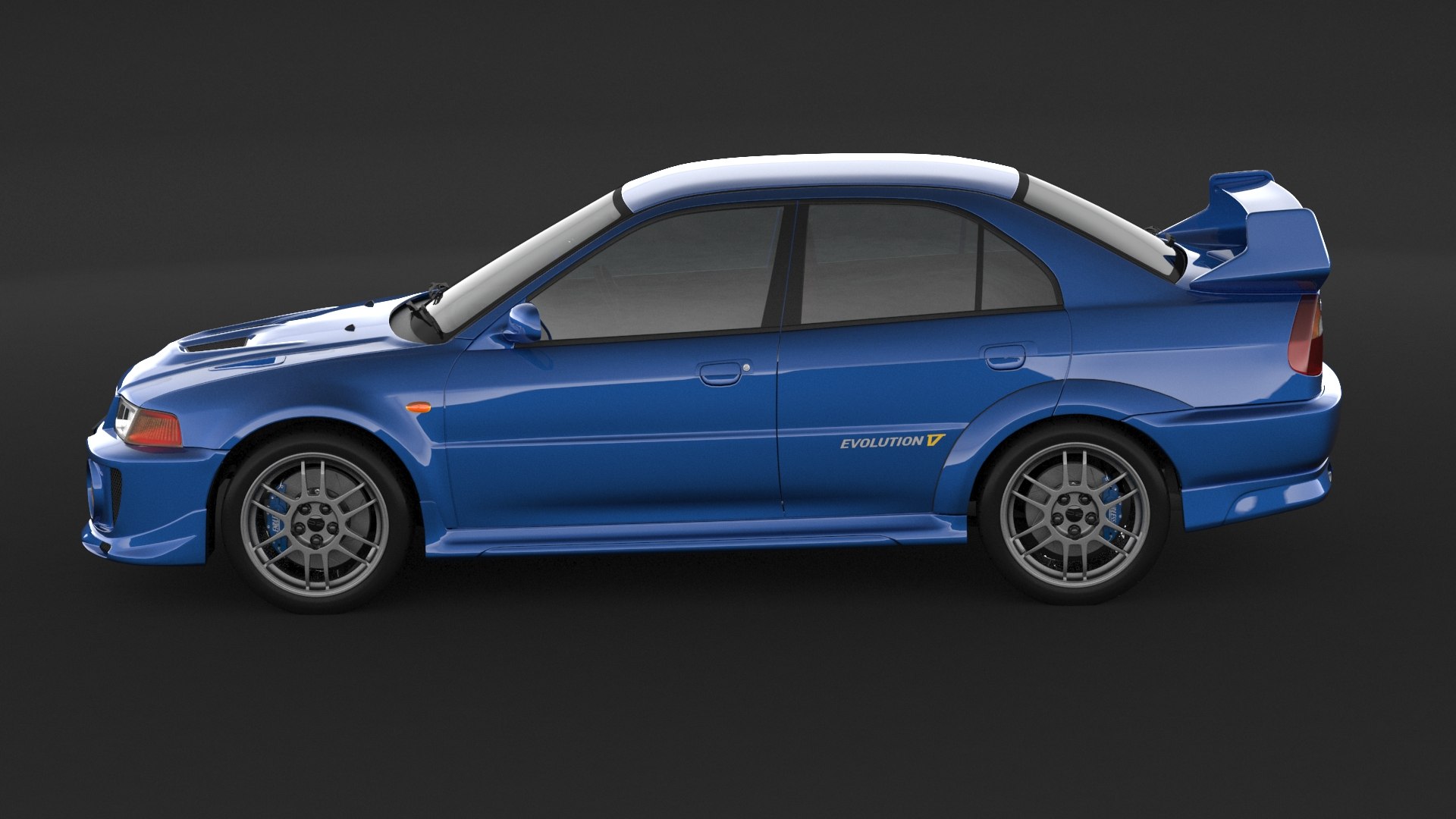 Mitsubishi Evolution 5 3D Model - TurboSquid 1274118