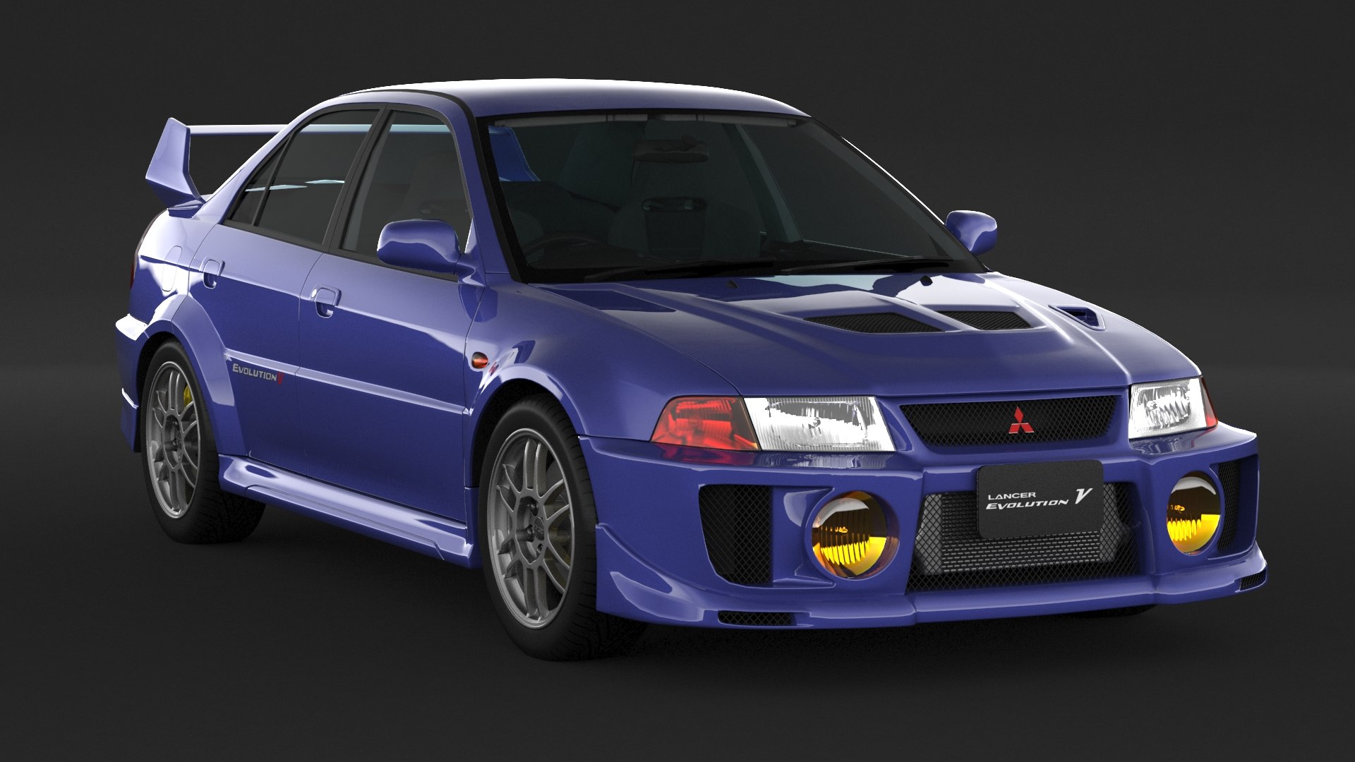 Mitsubishi Evolution 5 3D Model - TurboSquid 1274118