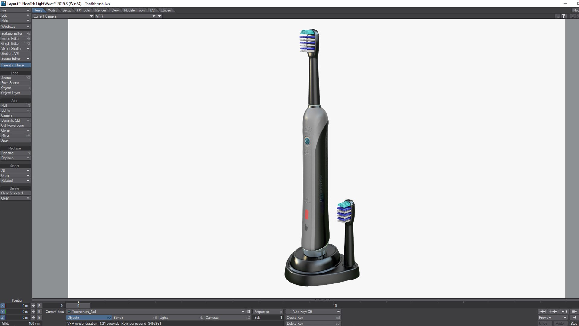 3D Electric Toothbrush model - TurboSquid 1898566