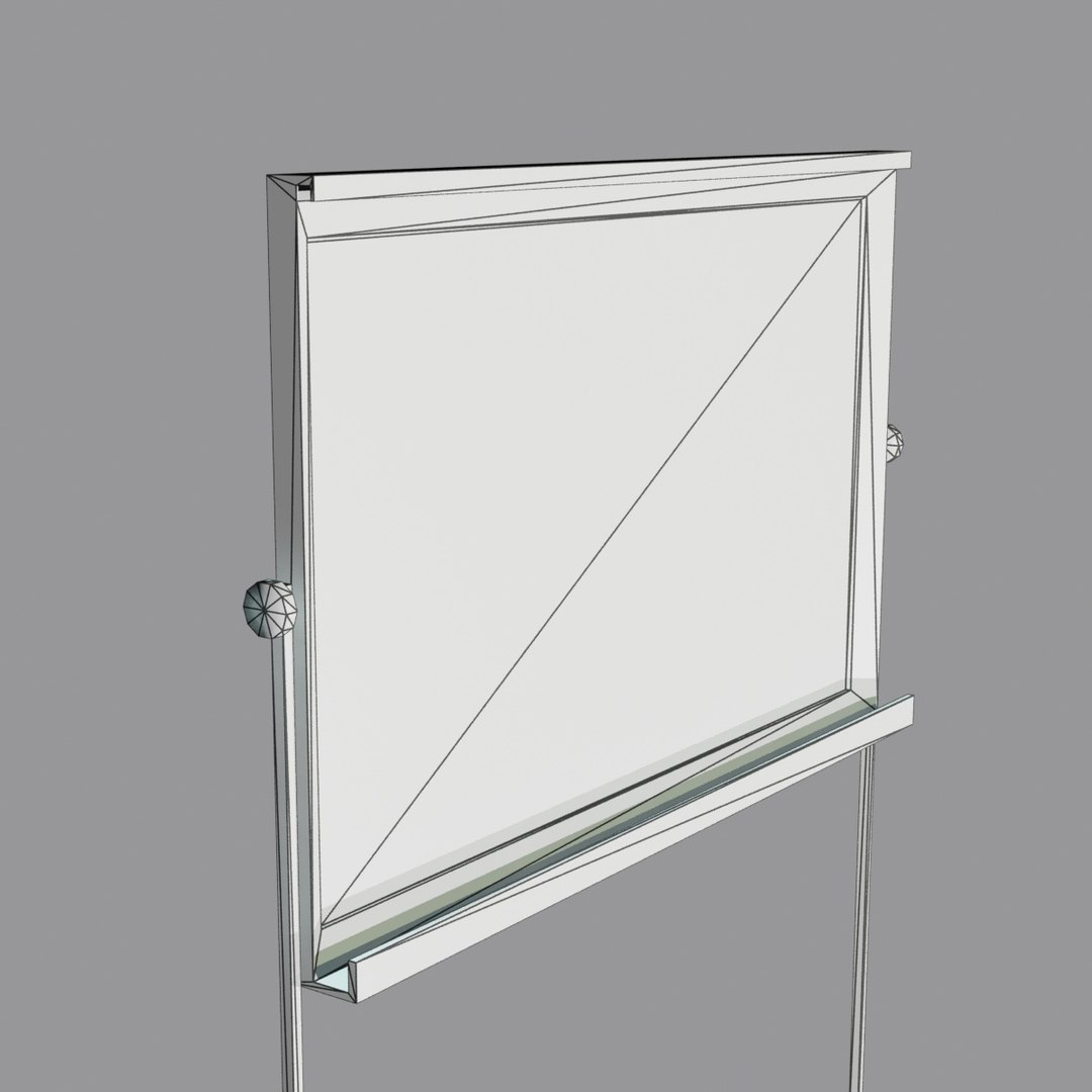Whiteboard 3d Model