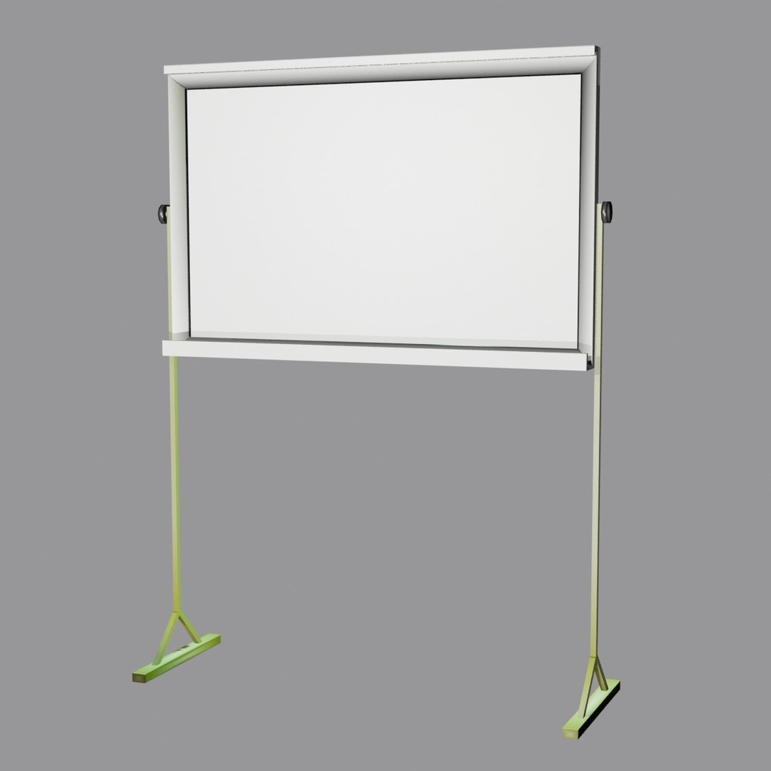 Whiteboard 3d Model