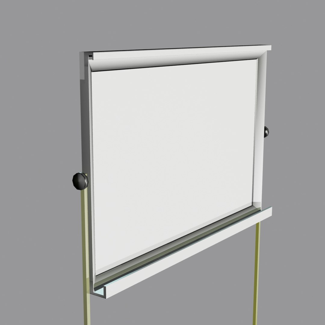Whiteboard 3d Model