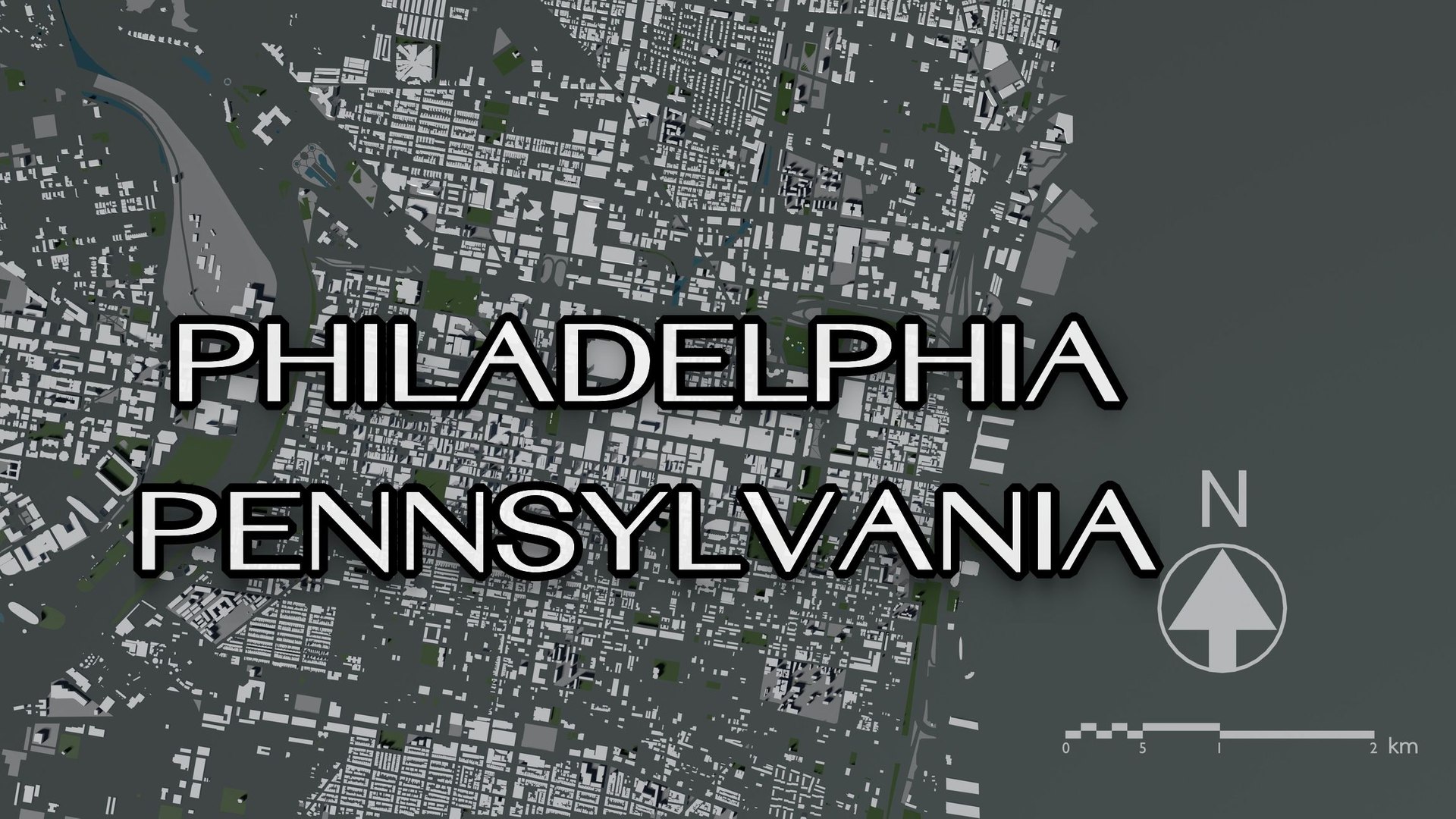 3D Philadephia USA - mass buildings - TurboSquid 1978264