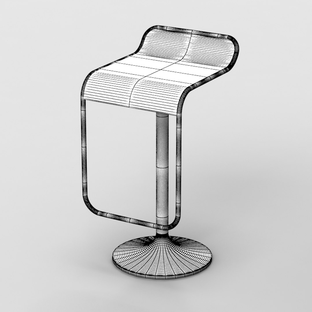 Bar Chair 3d Model