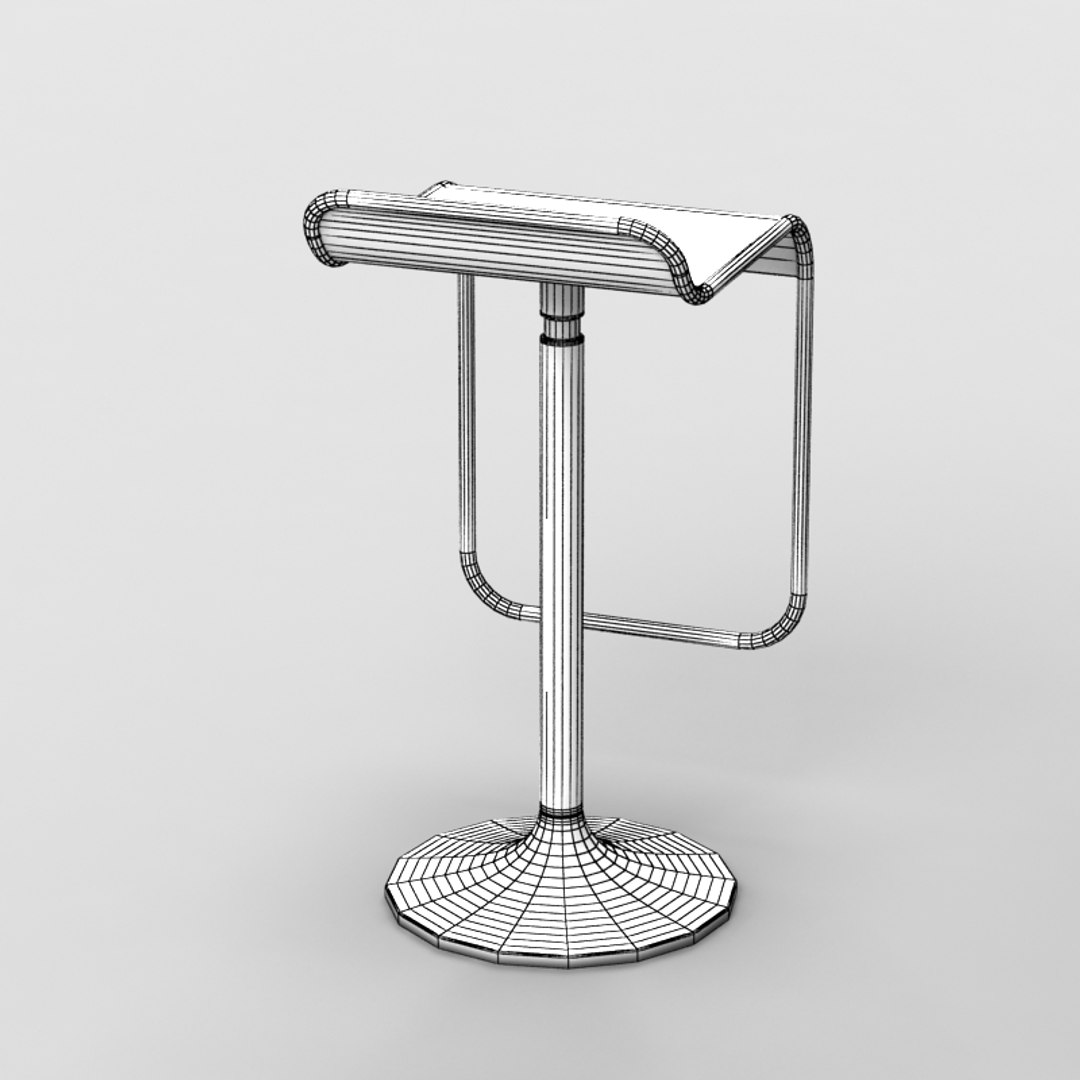 Bar Chair 3d Model