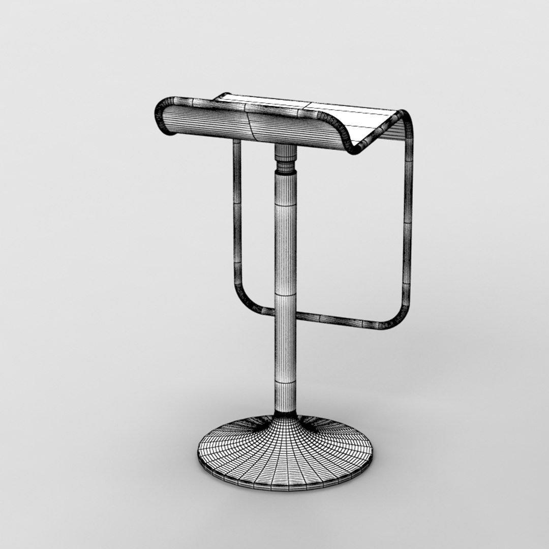 Bar Chair 3d Model
