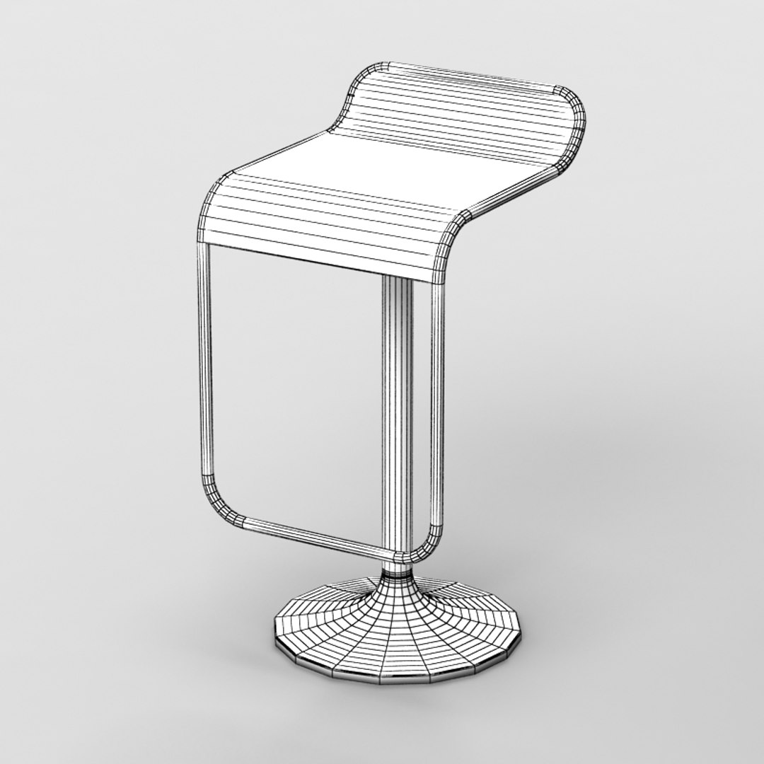 Bar Chair 3d Model