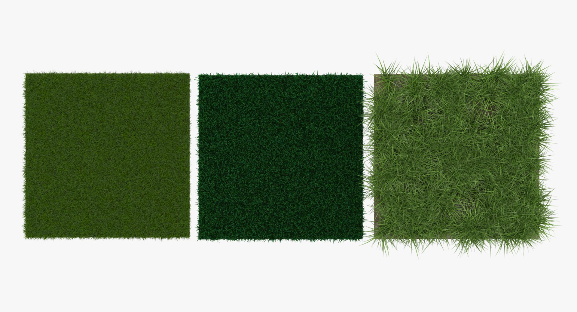 3d grass fields 2 model