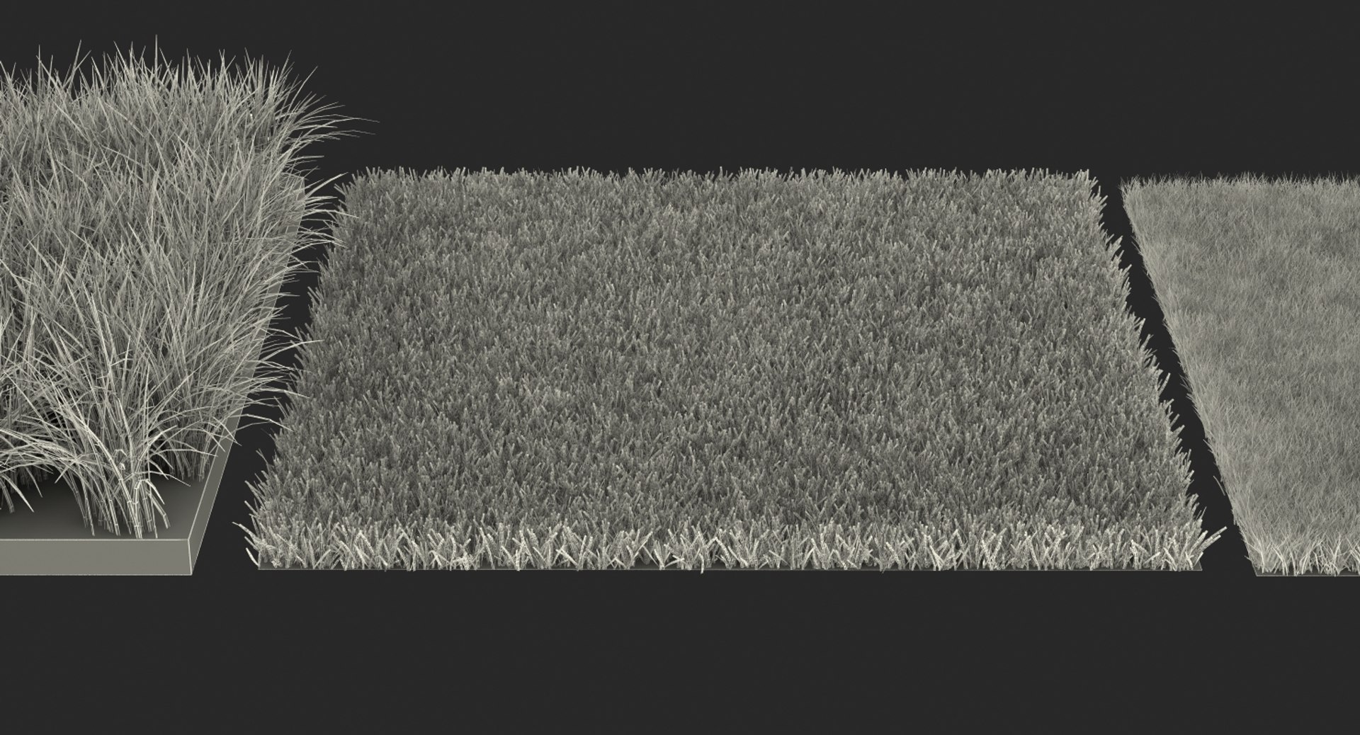 3d grass fields 2 model