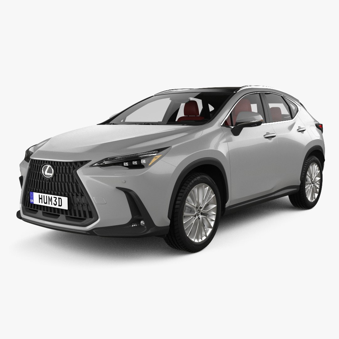 modelo 3d Lexus NX hybrid with HQ interior 2022 - TurboSquid 2063430