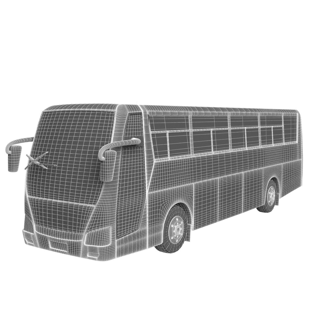 Simple Bus 3D Model - TurboSquid 1441203