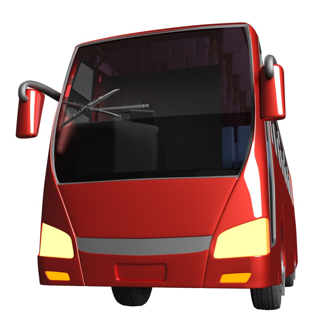 Simple Bus 3D Model - TurboSquid 1441203