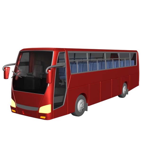 Simple bus 3D model - TurboSquid 1441203