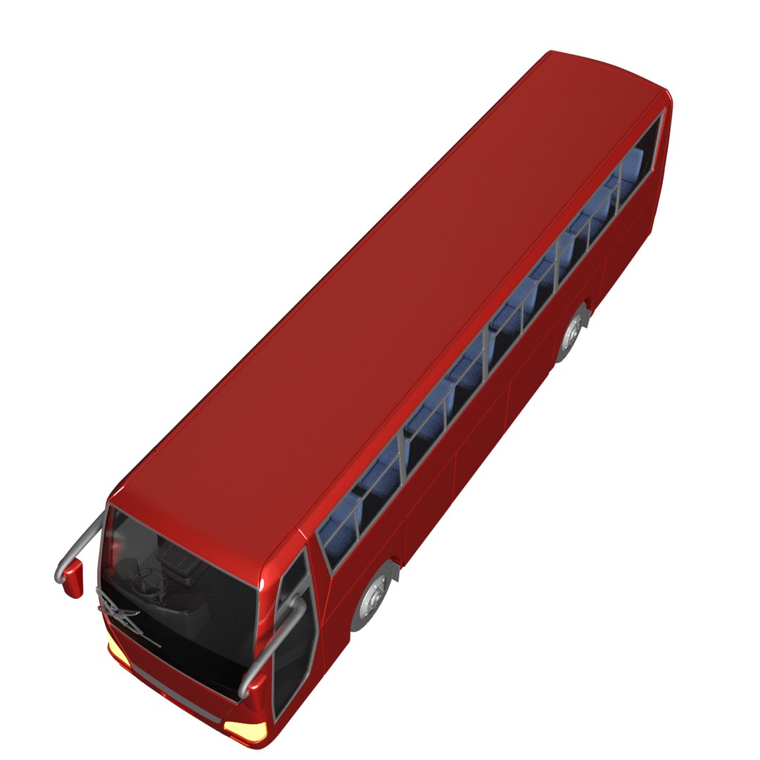 Simple Bus 3D Model - TurboSquid 1441203