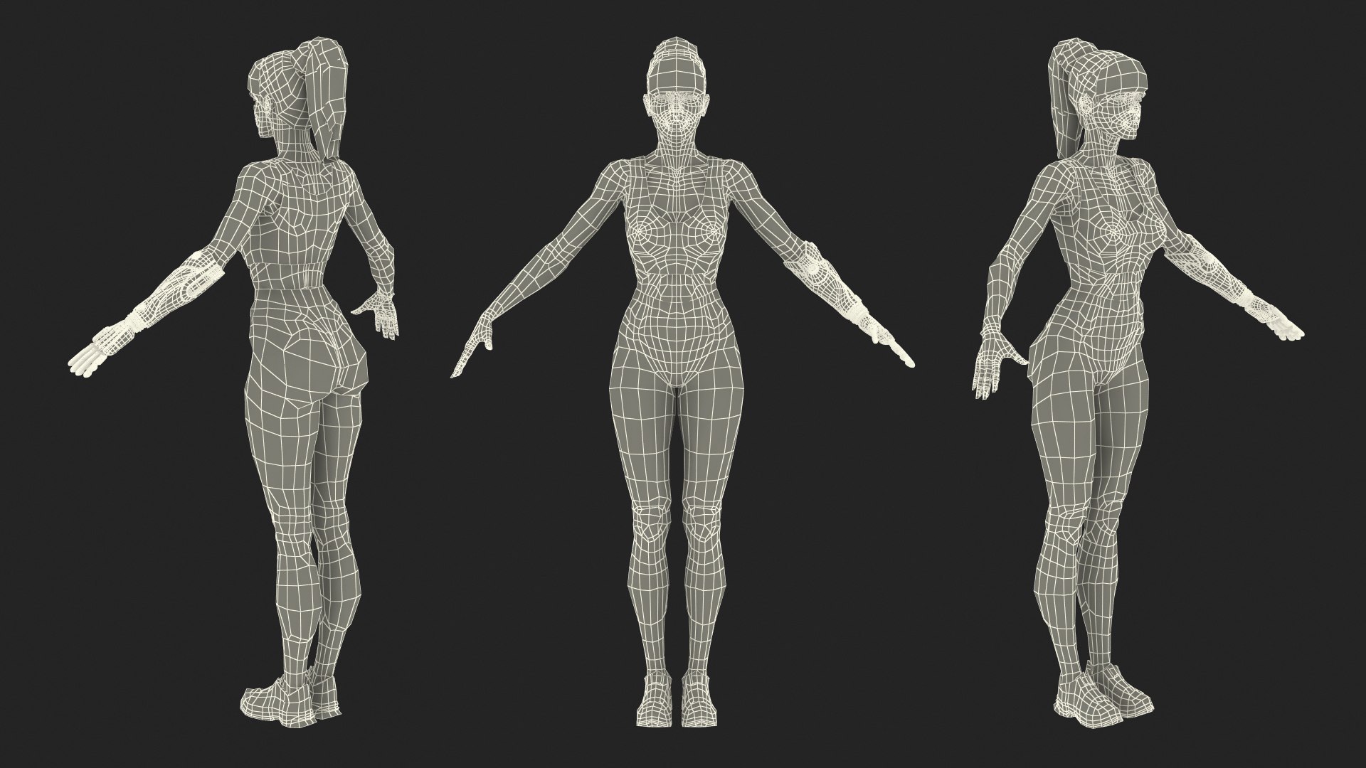 3D Rigged Man And Woman With Prosthetic Collection - TurboSquid 2369837