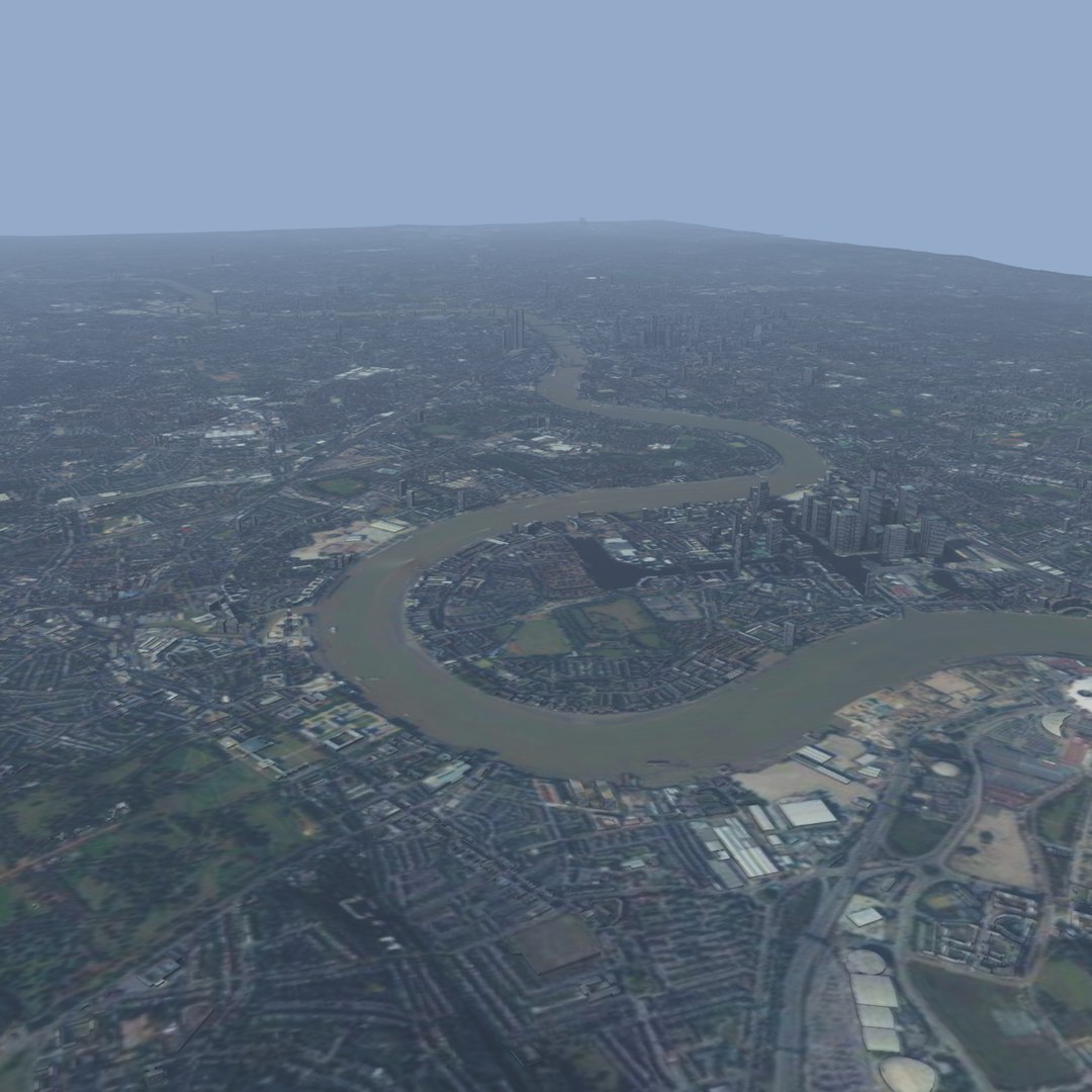 London Thames 3D - TurboSquid 1178815
